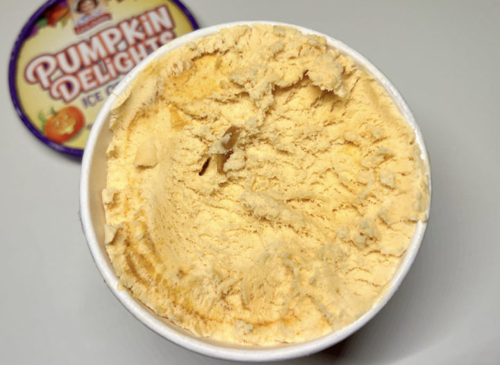 REVIEW: Little Debbie Pumpkin Delights Ice Cream - Junk Banter